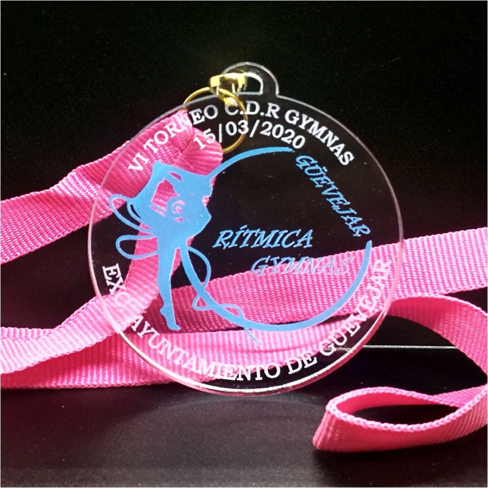 medalla metacrilato mas economica del mercado